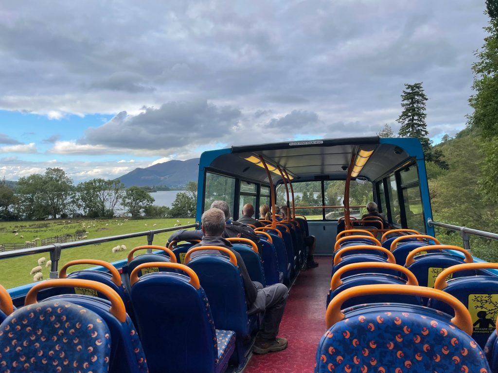 Top Deck: How to see the Lake District by open top bus - Look With New Eyes