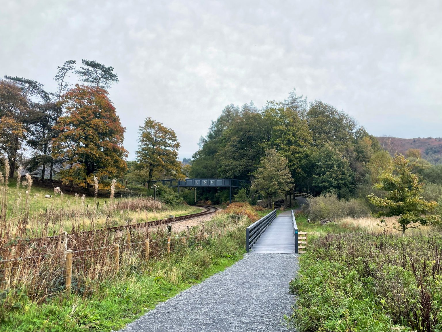 Easy Walks in the Lake District: Newby Bridge to Lakeside along the ...