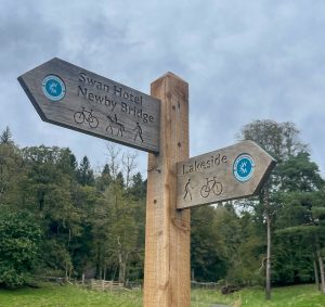 Easy Walks in the Lake District: Newby Bridge to Lakeside along the ...