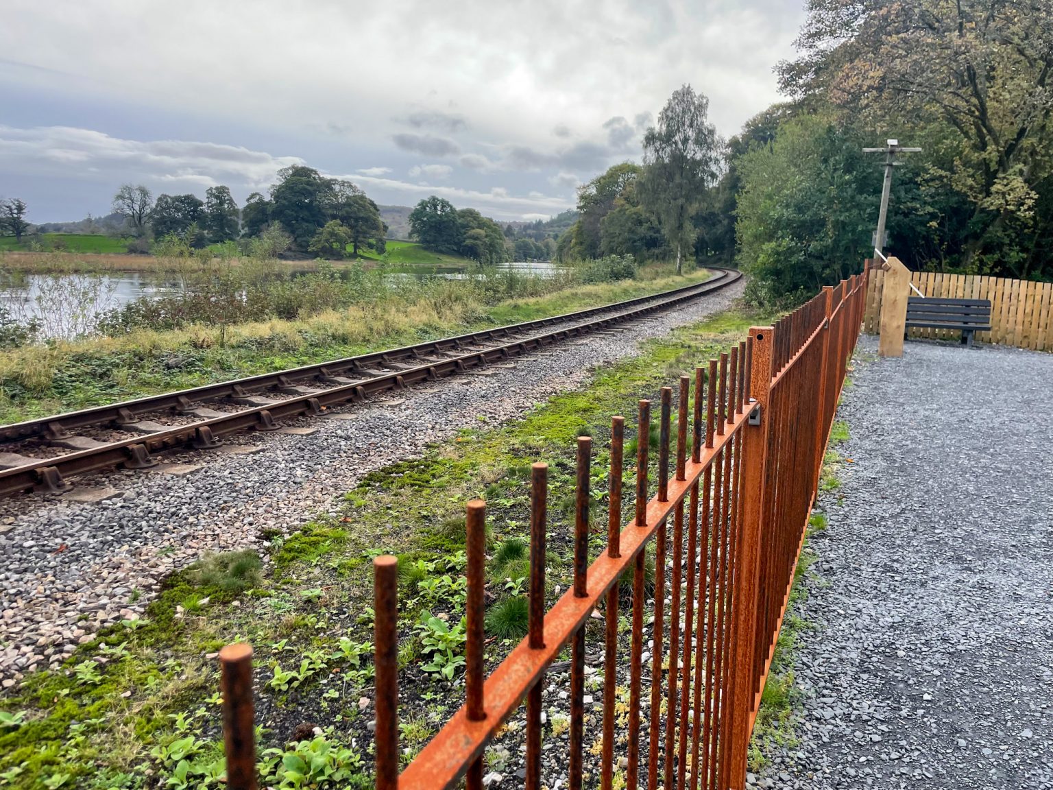 Easy Walks in the Lake District: Newby Bridge to Lakeside along the ...