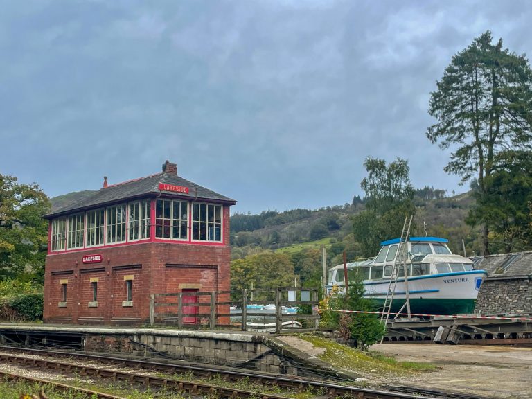 Easy Walks in the Lake District: Newby Bridge to Lakeside along the ...