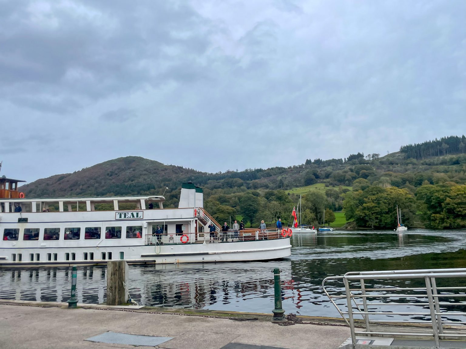 Easy Walks in the Lake District: Newby Bridge to Lakeside along the ...