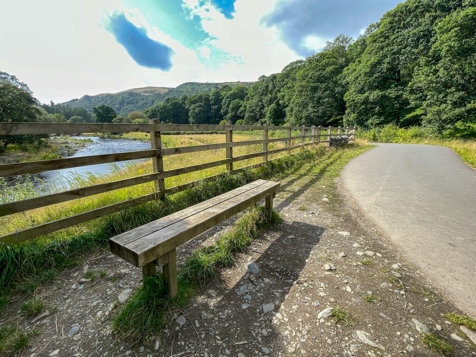 Easy Walks in the Lake District: Keswick to Threlkeld Railway Walk ...