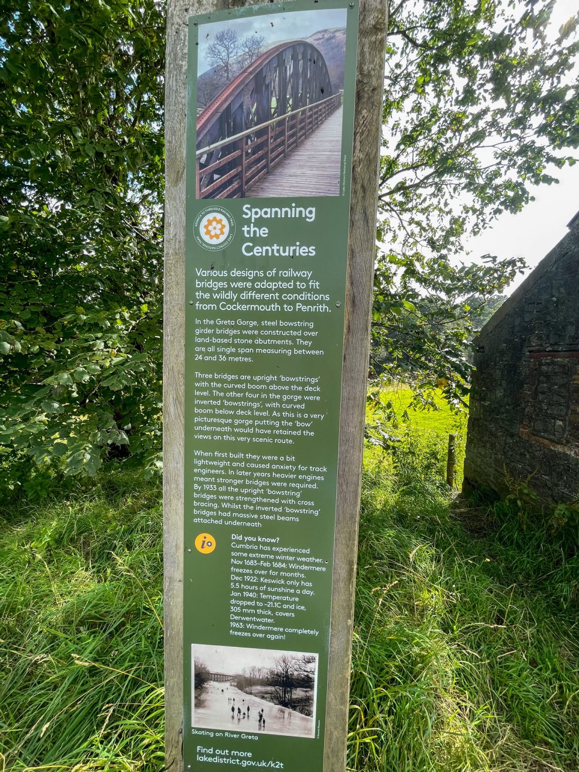 Easy Walks in the Lake District: Keswick to Threlkeld Railway Walk ...